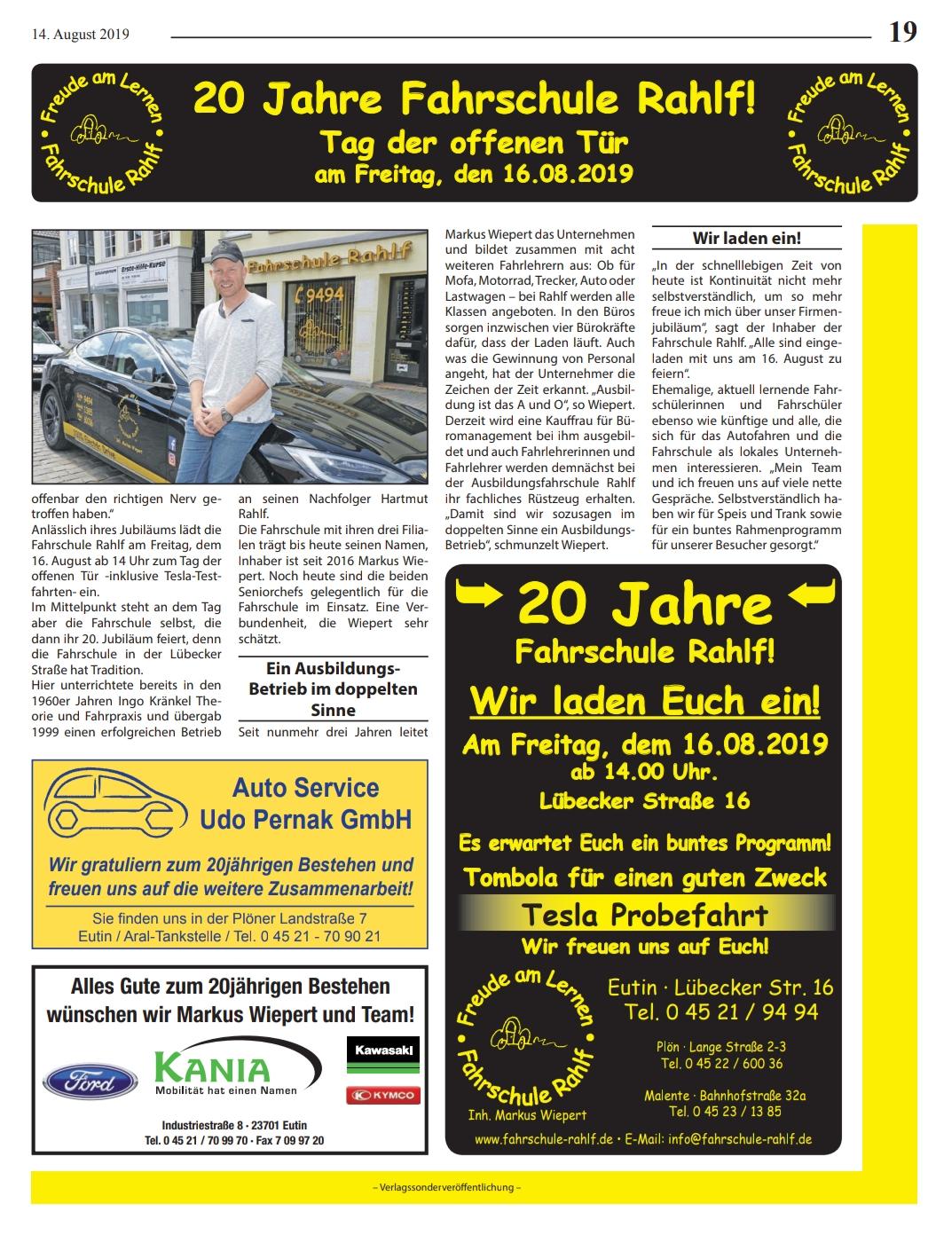 Startseite - Fahrschule Rahlf - Freude am Lernen